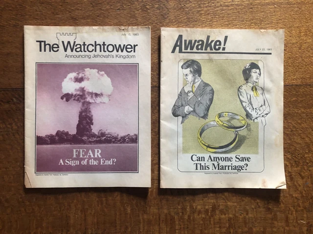 2 OLD WATCHTOWER Rutherford Booklets Vintage Jehovah's Witness July ...