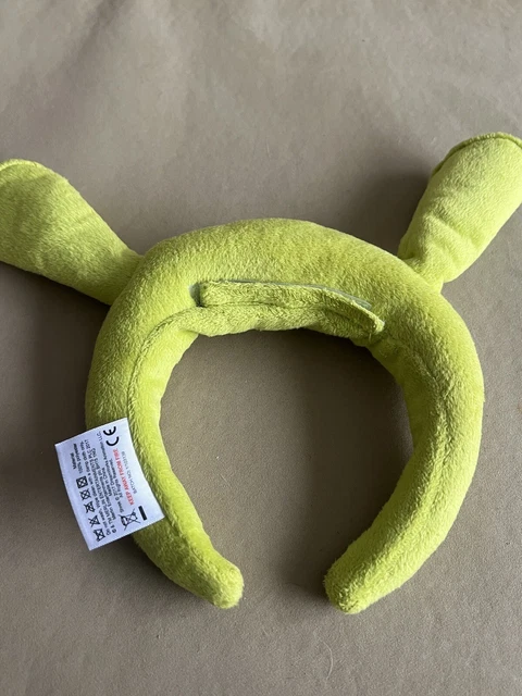 SHREK DREAMWORKS TOUR Ears Headband Preloved £9.99 - PicClick UK