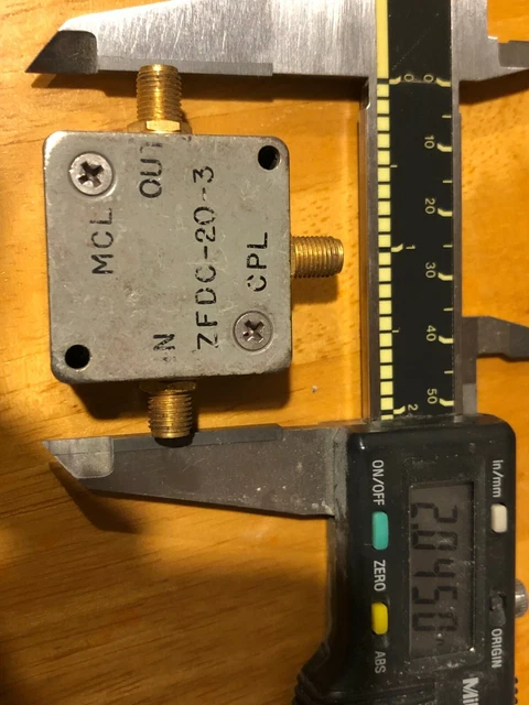 MINI-CIRCUITS MCL ZF DC-20-3 RF SMA RF Coaxial Coupler $42.00 - PicClick CA