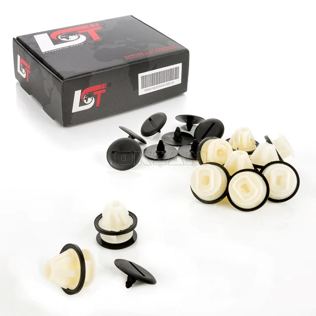 20 PIÈCES BAS de Caisse Capot Clips de Fixation pour Mercedes EUR 31,28 ...