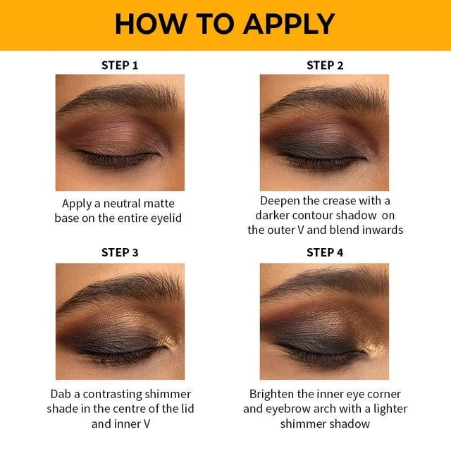 NYKAA EYES ON Me 4 in 1 Quad Lidschatten Palette Carnival Day 13, 5g ...