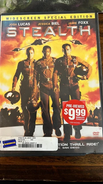 STEALTH (DVD, 2 CDs) Jamie Foxx, Josh Lucas (B75-22 EUR 4,65 - PicClick DE