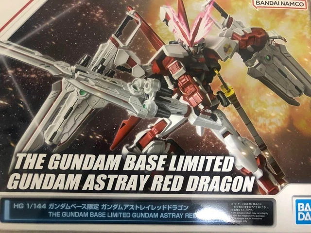 HG GUNDAM BASE Gundam Astray Red Dragon Seed Destiny Astray Model kit ...