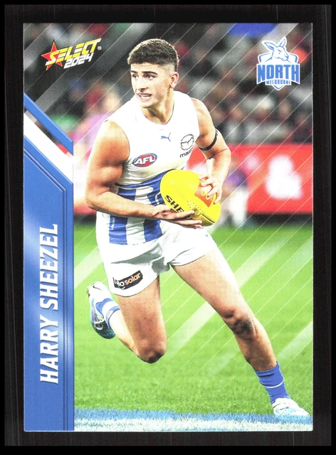 AFL 2024 SELECT North Melbourne Harry Sheezel 117 Card CB-1-4-B-3 EUR 1 ...