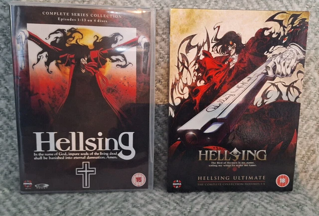 COMPLETE HELLSING & Hellsing Ultimate Boxsets DVD BUNDLE English ...