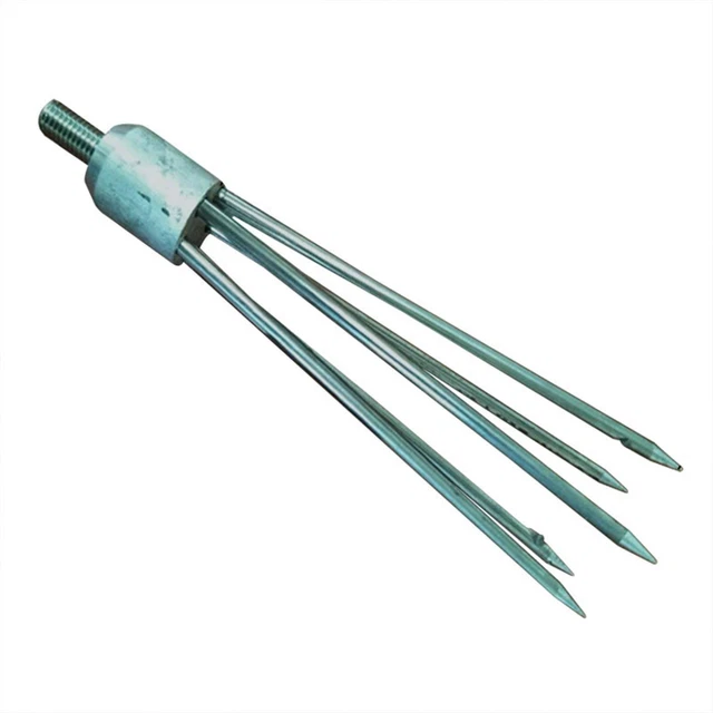 FISH GIG HEAD Fishing Hook Barb Ice Fishing Fishing Spear Accessories £ ...