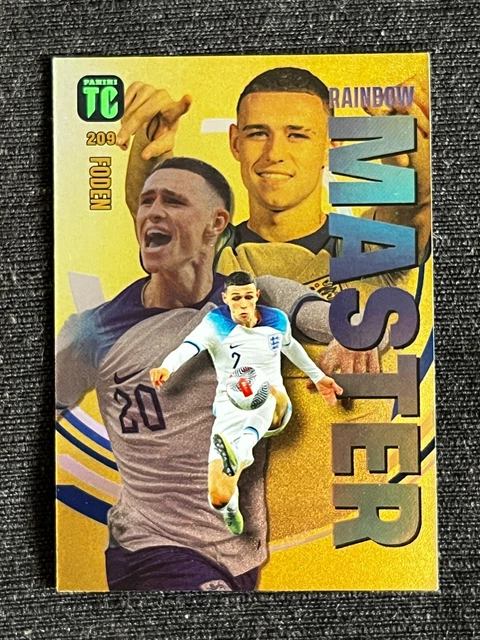 CARD PANINI TOP Class 2024 Football Rainbow Master Phil Foden ...