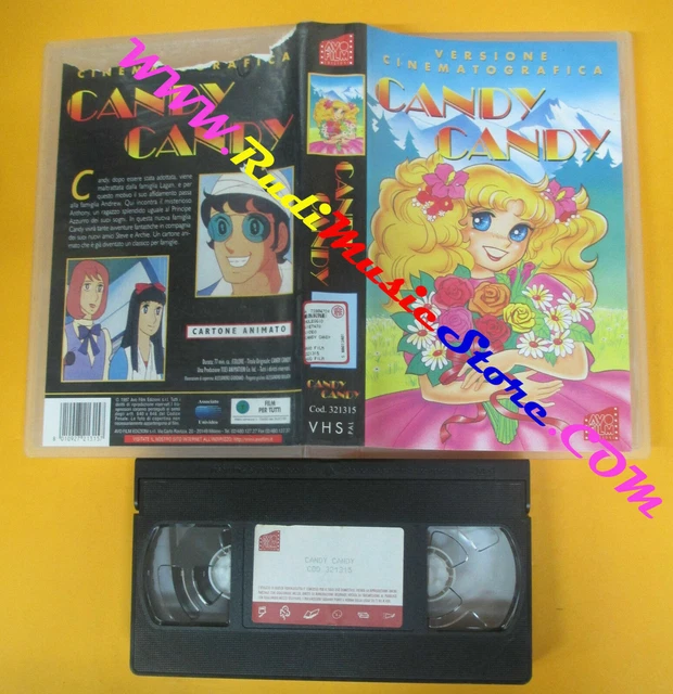VHS FILM CANDY CANDY versione cinematografica 1997 AVO FILM 321315 ...
