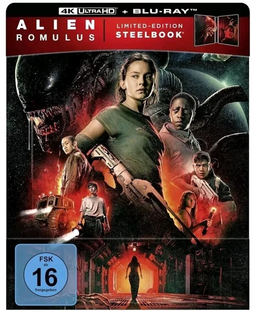 ALIEN: ROMULUS - Steelbook [4K UHD+Blu Ray] KULT NEU/OVP OOP EUR 39,90 - PicClick DE