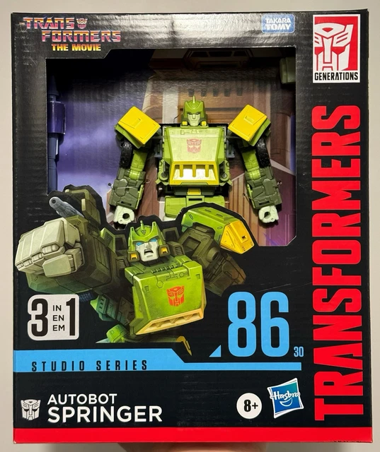TRANSFORMERS STUDIO SERIES 86 Springer 8.5" Action Figure £68.00 ...