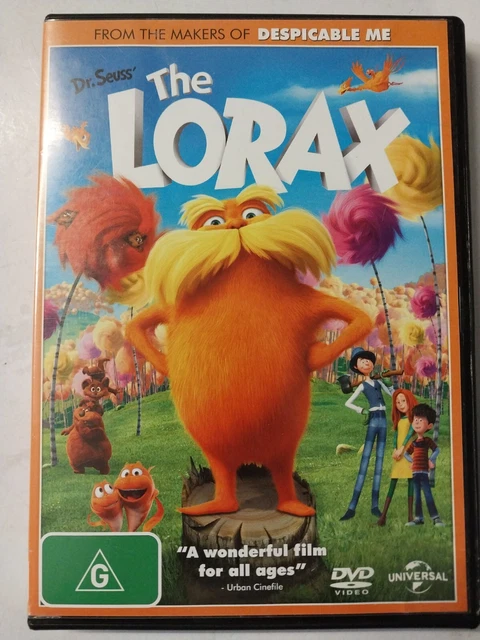 THE LORAX - Dr. Seuss - DVD - Region 4 - PAL - Very Good Condition ...