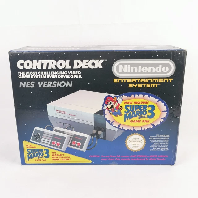 NINTENDO NES CONSOLE Boxed Super Mario 3 PAK PAL £249.99 - PicClick UK