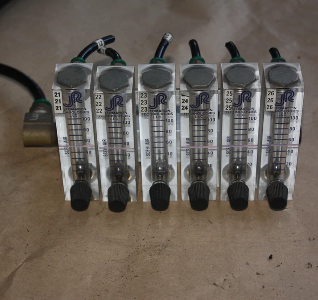 DWYER 194675-00 VISI-FLOAT Flowmeter AIR GAS VARIABLE AREA FLOW ROTA ...