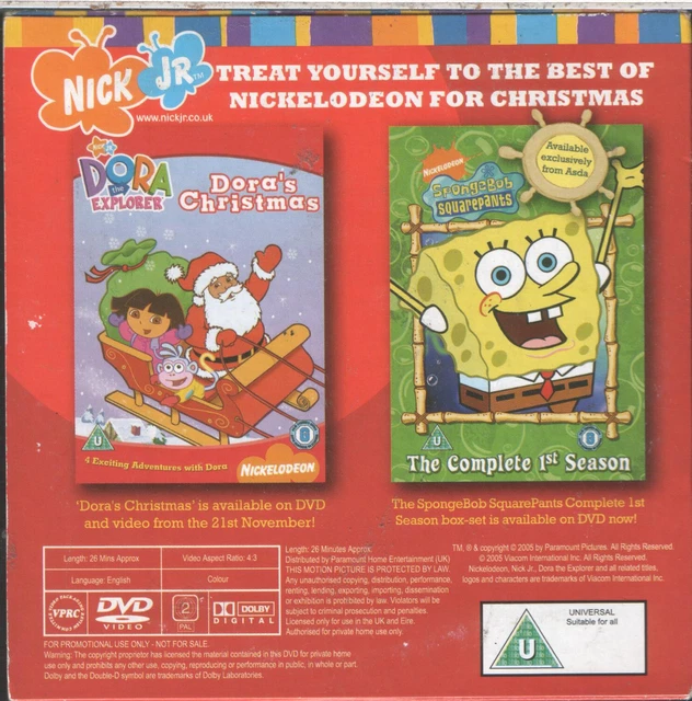 DORA THE EXPLORER: Dora's Special South Pole Adventure - Uk Promo Dvd ...