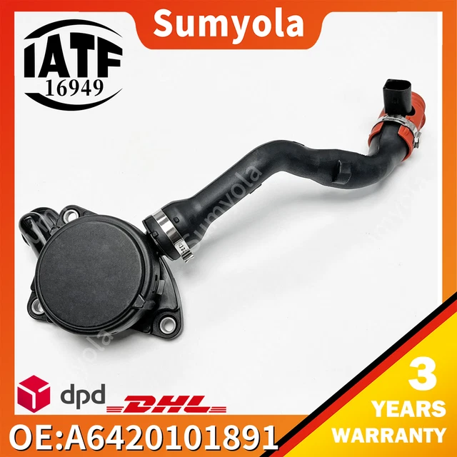 A6420101891 ÖLABSCHEIDER KURBELGEHÄUSEENTLÜFTER für Mercedes E-Klasse ...