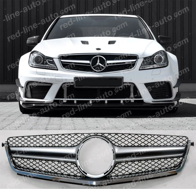 AMG C63S W205 look calandre 2011-2015 facelift w204 c204 s204 C63 3D ...