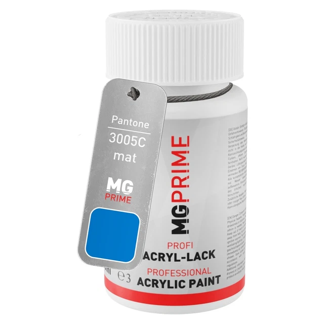 PANTONE 3005C BLUE mat stylo retouche 50ml à séchage rapide EUR 8,90 ...