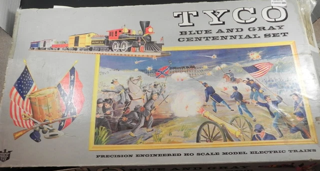 HO TRAIN SET TYCO 1860 Civil War Centennial Georgia Central Railroad ...