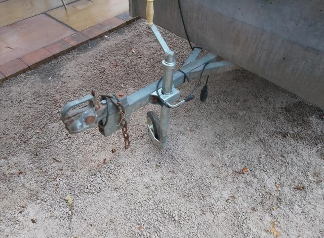 +VAT 750KG SINGLE Axle Galvanized Steel Beaver Tail Trailer Not Ifor ...