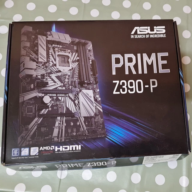 ASUS PRIME Z390-P LGA1151 DDR4 Motherbeard £0.99 - PicClick UK