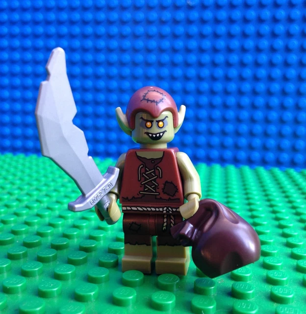 Lego Goblin Minifigures Orc Lord Of The Rings Sword Sack Castle 71008 Series 13 Eur 2389