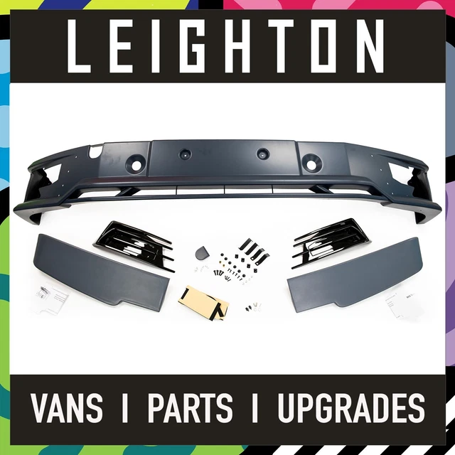 VW TRANSPORTER T6 Splitter & Rear Barn Door Spoiler, Leighton Vans £256 ...