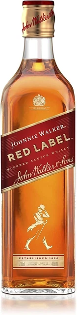 JOHNNIE WALKER - Red Label, Blended Scotch Whisky - 700 ml EUR 23,80 ...