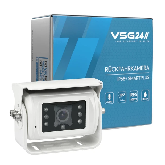 PREMIUM+ WOHNMOBIL RÜCKFAHRKAMERA Heavy Duty Kamera inkl. Audio 154° 12V IP68 EUR 189,99 ...