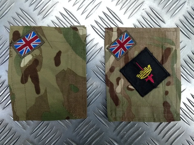 MTP BLANKING PATCHES with London District HQ TRF Patch Genuine British ...