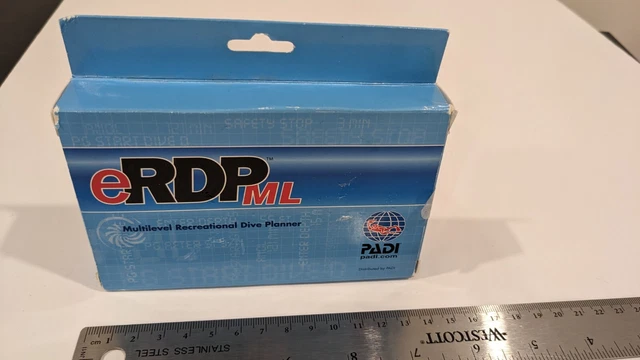 PADI ERDPML MULTILEVEL Recreational Dive Planner - New Open Box $50.00 ...