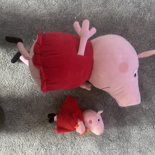 PEPPA PIG GIANT Talking Singing Soft Toy 22 Inch Big Large Soft Plush ...