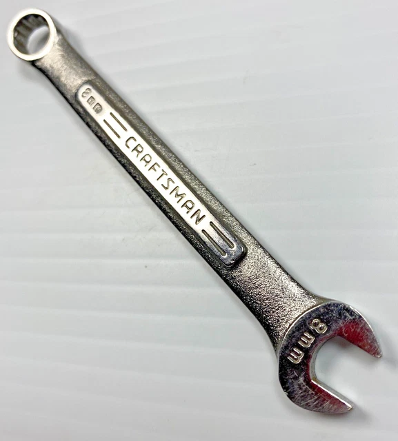 VINTAGE CRAFTSMAN TOOLS -VA- Series 42912 - 8mm Combination Wrench 12 ...
