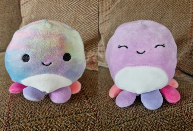 FLIP A MALLOWS, Squishmallow Beula & Opal the Octopus Soft Toy Plush ...