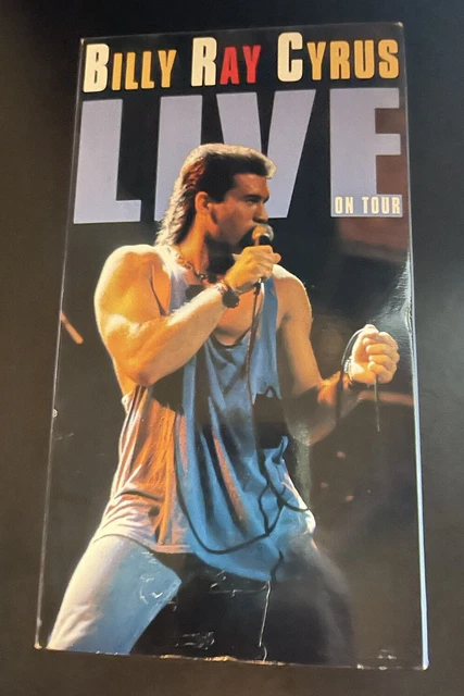 BILLY RAY CYRUS - Live On Tour (VHS Video Tape, 1992) 14 Videos $5.04 ...