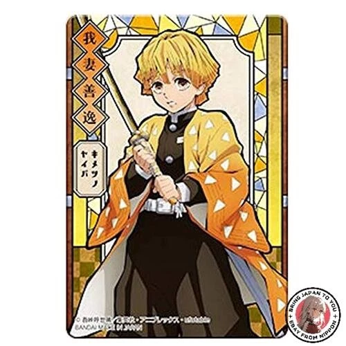 NEW [ZENITSU AGATSUMA Normal] Demon Slayer : Kimetsu no Yaiba Stained ...