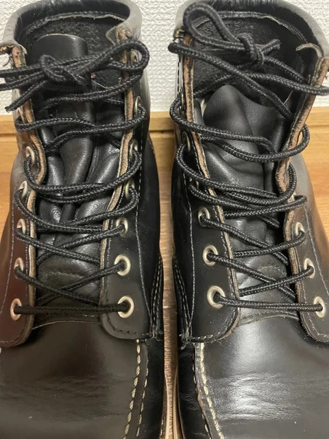 [26CM] 8179 WORK Boots Black Mock Toe £325.76 - PicClick UK