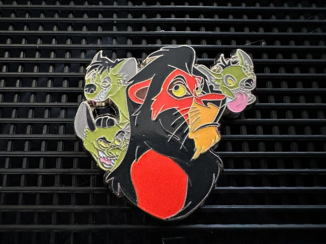 DISNEY PARKS THE Lion King Villain Scar and Hyenas Trading Pin £9.49 - PicClick UK