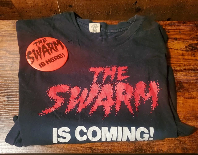 1978 &THE SWARM& Irwin Allen Killer Bees Original PROMOTIONAL "TEE ...