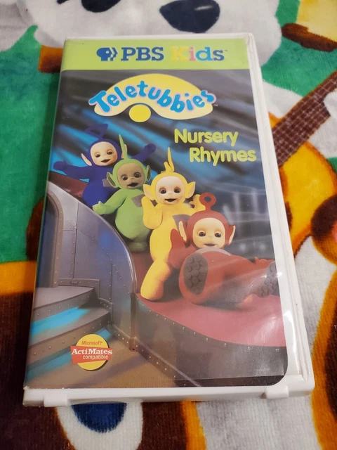 TELETUBBIES - NURSERY Rhymes (VHS, 1999) PBS Kids sing favorite nursery ...