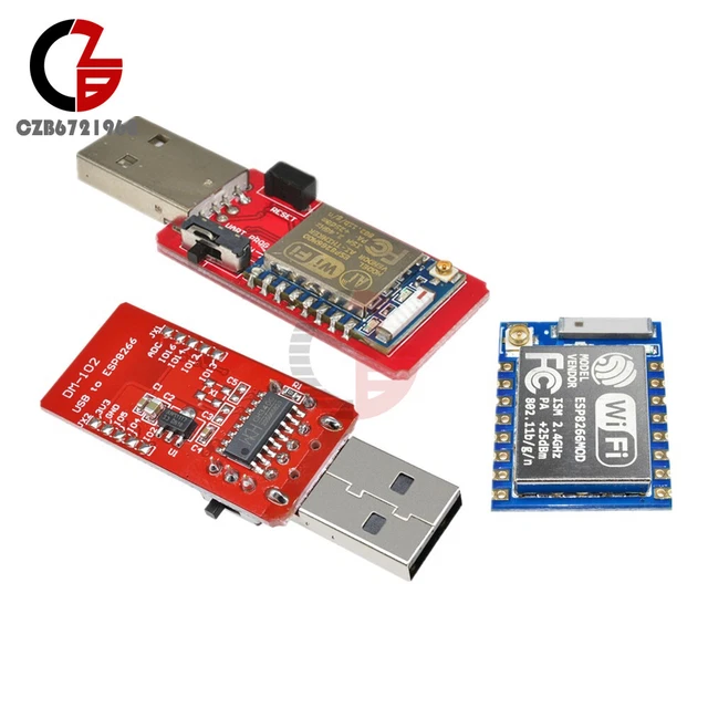 ESP-07 ESP07 SERIAL USB to ESP8266 WiFi Adapter Transceiver Module for ...