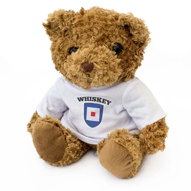 WHISKEY (ICS NAUTICAL SIGNAL) - Teddy Bear - Naval Maritime Flag Gift ...