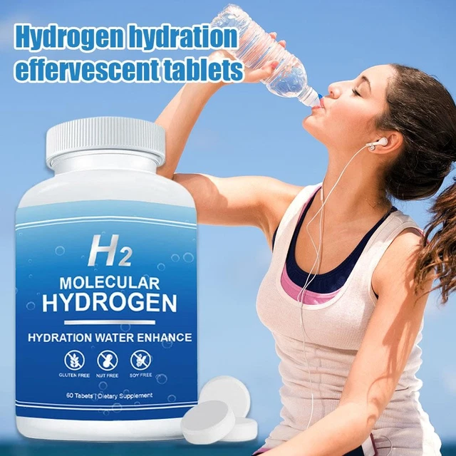 H2 MOLECULAR HYDROGEN HYDRATION WATER ENHANCE 60ct Hydrogen Water Tablets☆ £6.35 - PicClick UK