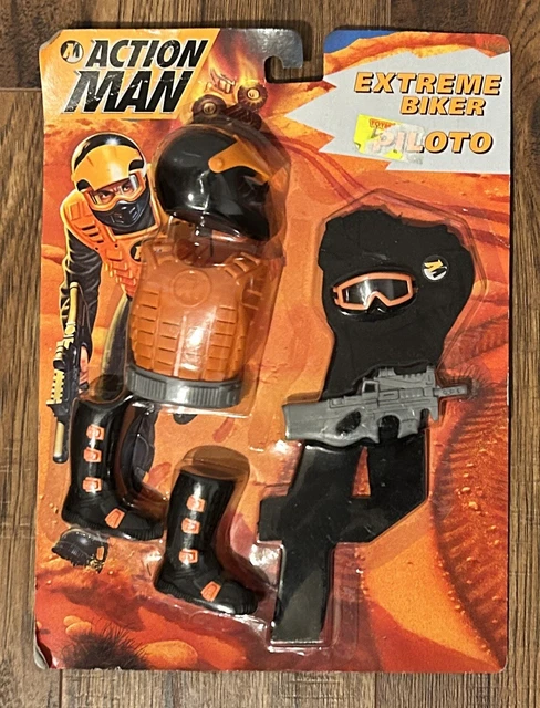 ACTION MAN EXTREME Biker kit OUTFIT 1996 Hasbro International Inc £19. ...