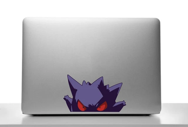 GENGAR PEEK PEEKER Peeking Window Vinyl Car Decals Anime Pokemon Ghost ...