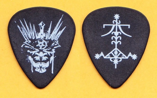 MOTLEY CRUE MICK Mars Signature Noir/Blanc Guitare Pick - 2022 The ...