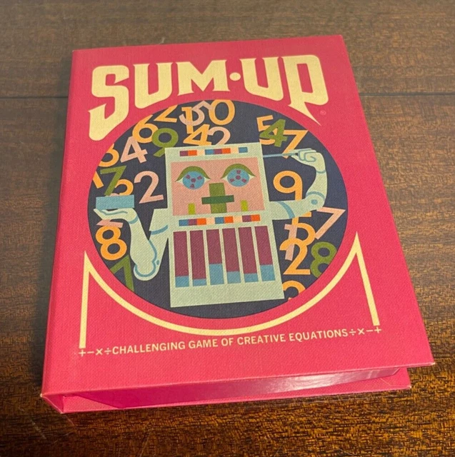 3M BOARDGAME SUM Up Box Timer Cards Instructions 1970 Creative ...