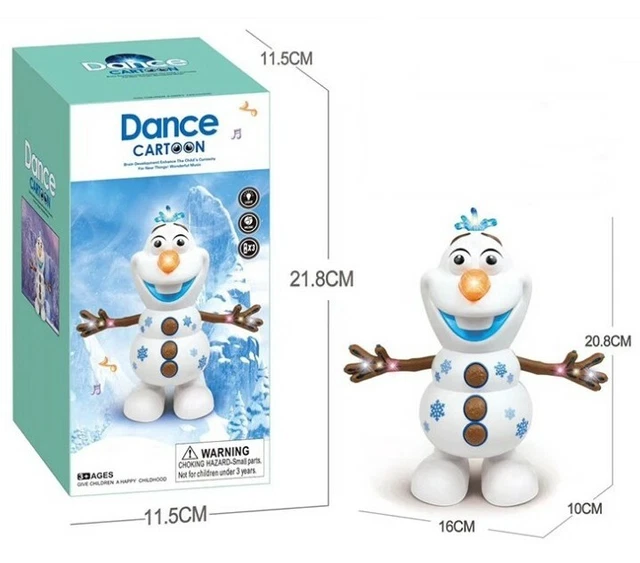 OLAF SINGING DANCING Disney Toy Frozen Snowman Musical Lights Up Boys ...