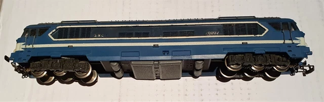 JOUEF DC 70002 SNCF Diesel Locomotive Electric Train - Original 1967 ...