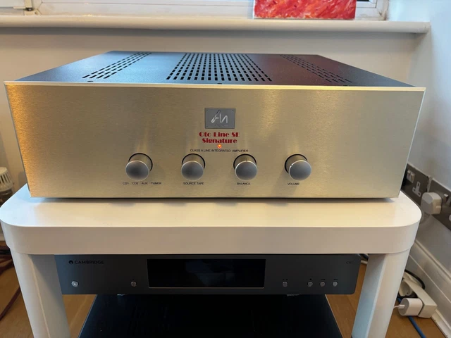 AUDIO NOTE OTO Line SE SIGNATURE Integrated Amplifier In MINT condition ...