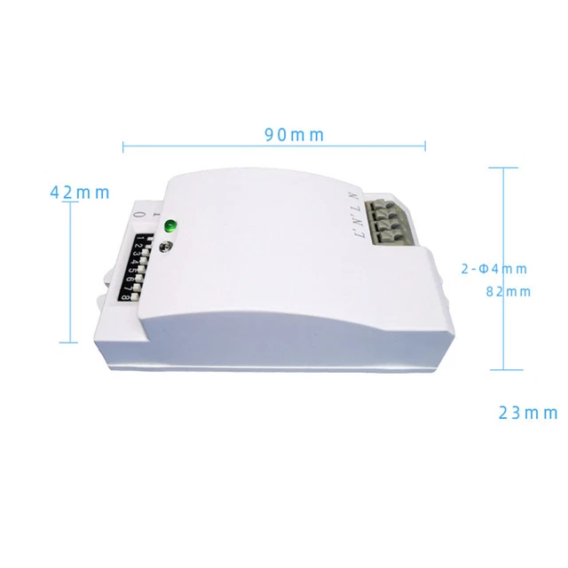 MICROWAVE SENSOR SWITCH 5.8ghz HF 220V LED 360 Degree Radar Motion Body ...
